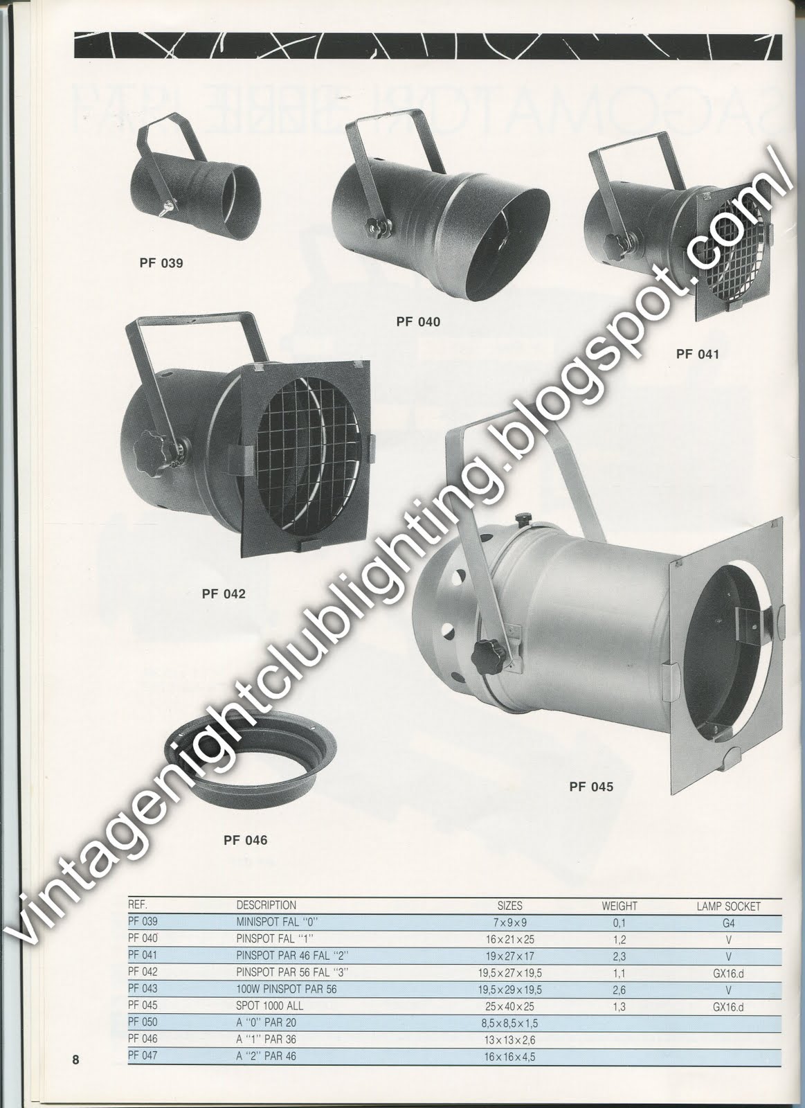 Vintage Night Club Lighting: September 2010