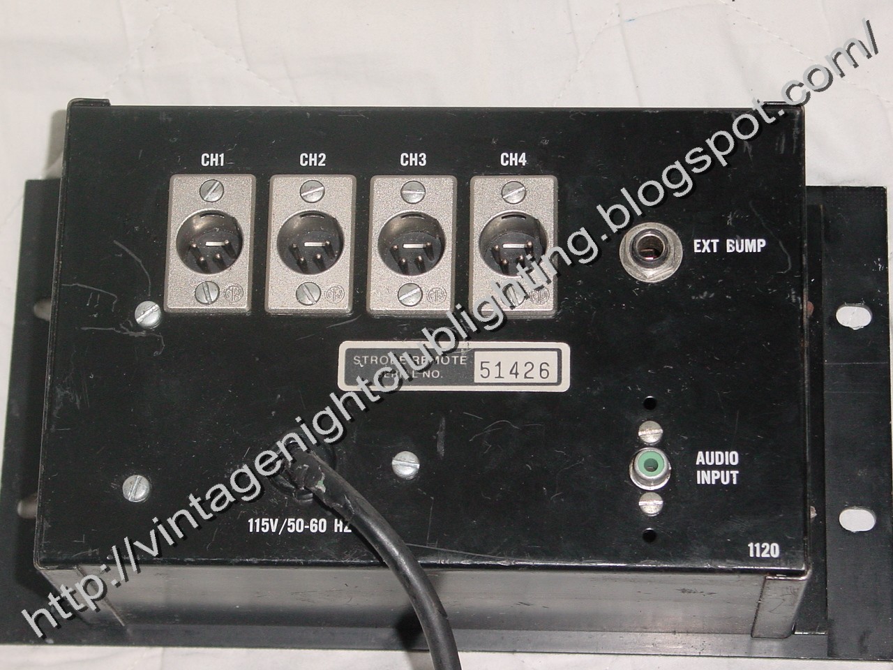 Vintage Night Club Lighting: Diversitronics PS-4M-50 Strobe Controller