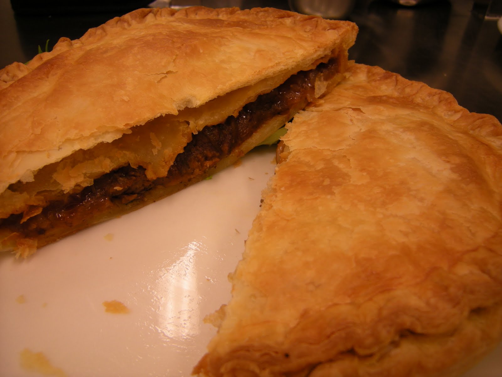 Chef Bree: Day 11: Savory Pastry; Beef Bourguignon Pie and Salmon en Croute