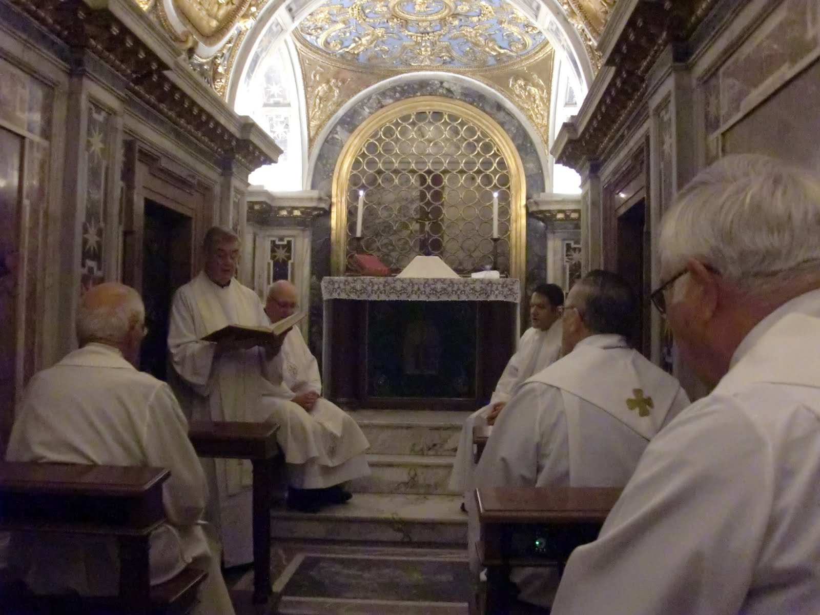 DoS News: DoS Priests in Rome with St. Peter