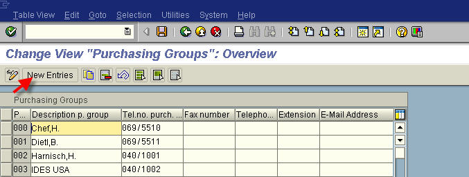SAP Help Online: SAP Purchasing Group in Details