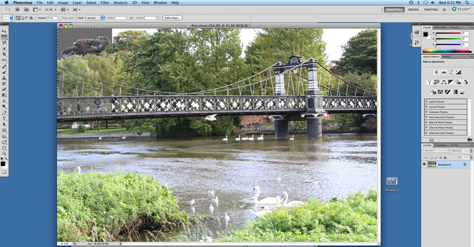 C&G photography Chris: Photoshop Task 2