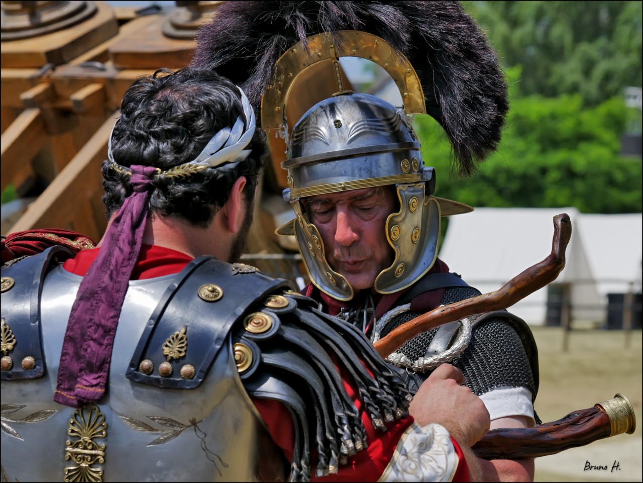 AUGUSTUS CAESAR PRAETORIA: Décoration officielle à Marle (02)