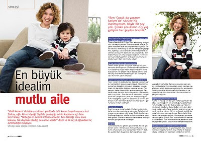 İnci Türkay:" En büyük idealim mutlu aile" - Müge Serçek Biroğlu