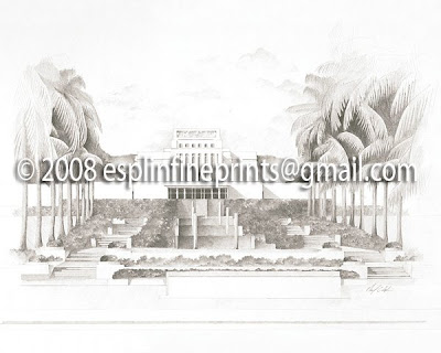 Neal Esplin: LDS Temple Sketches