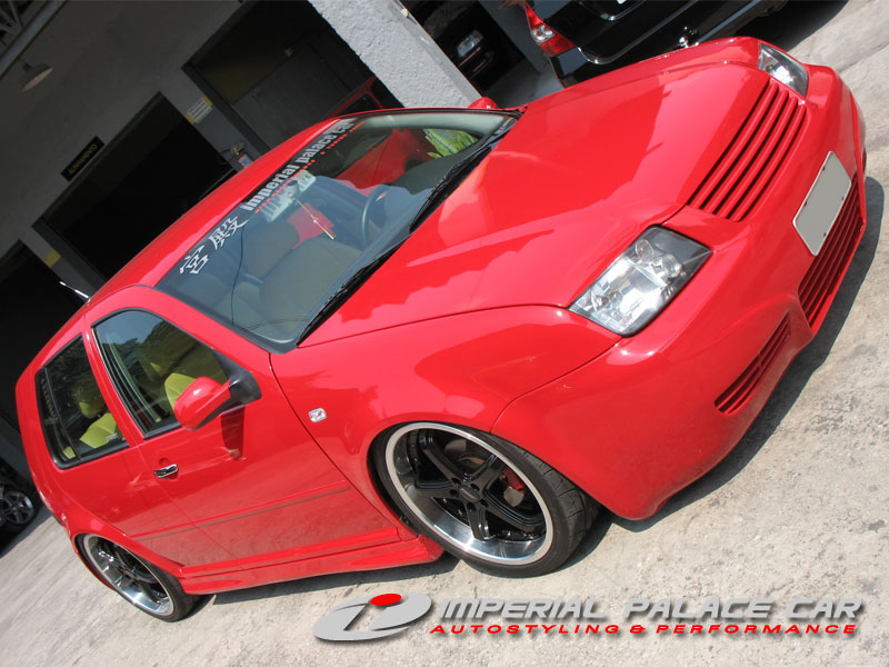 Tuning GTX: Golf com frente de bora!!!