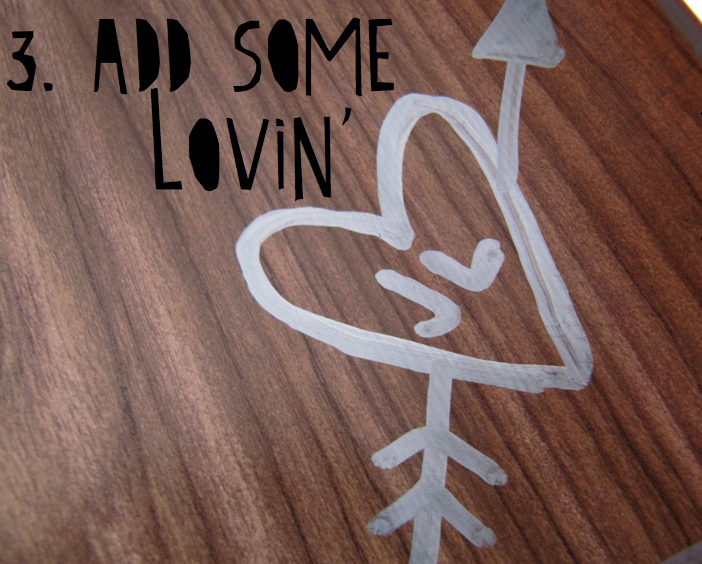 ldc designs: DIY: Contact Paper Stump Decal