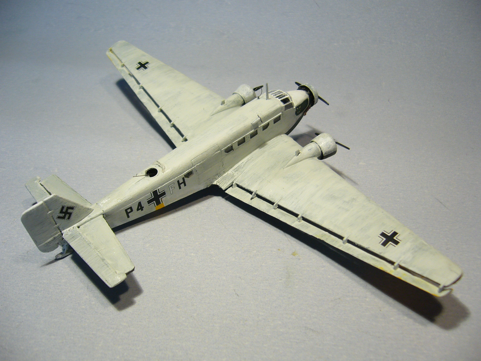 wade's military models: Luftwaffe Junkers Ju-52 1/144 Eduard