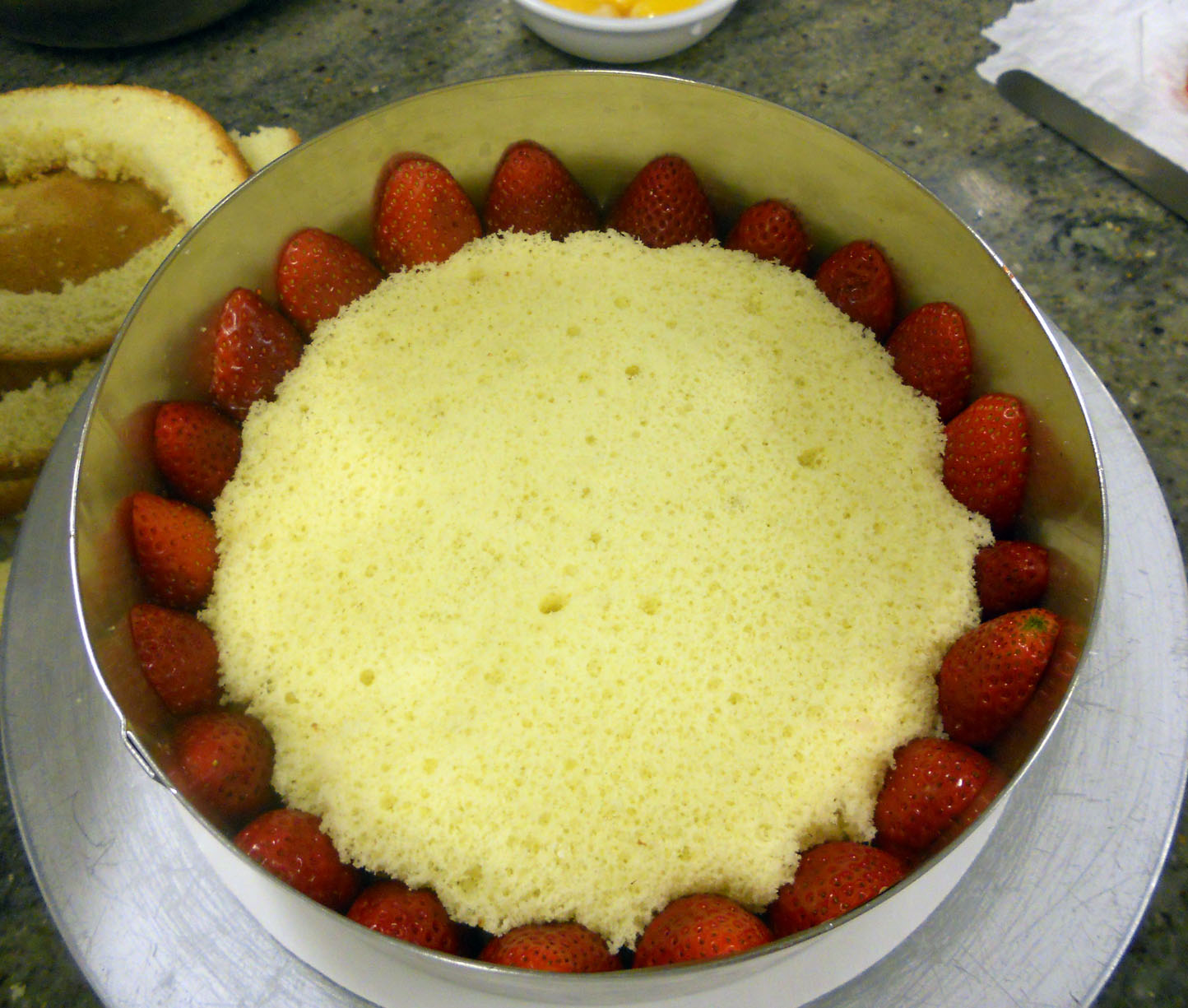 Spring 2011: Strawberry Genoise Cake