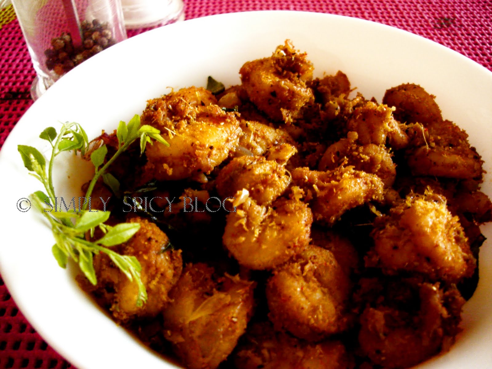 Simply Spicy: Chemmeen Roast