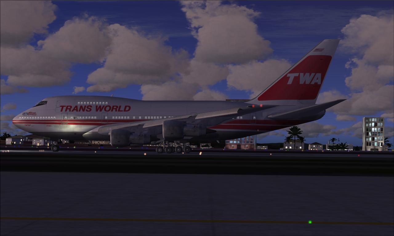 FSalways: BOEING 747SP TWA TRANS WORLD AIRLINES