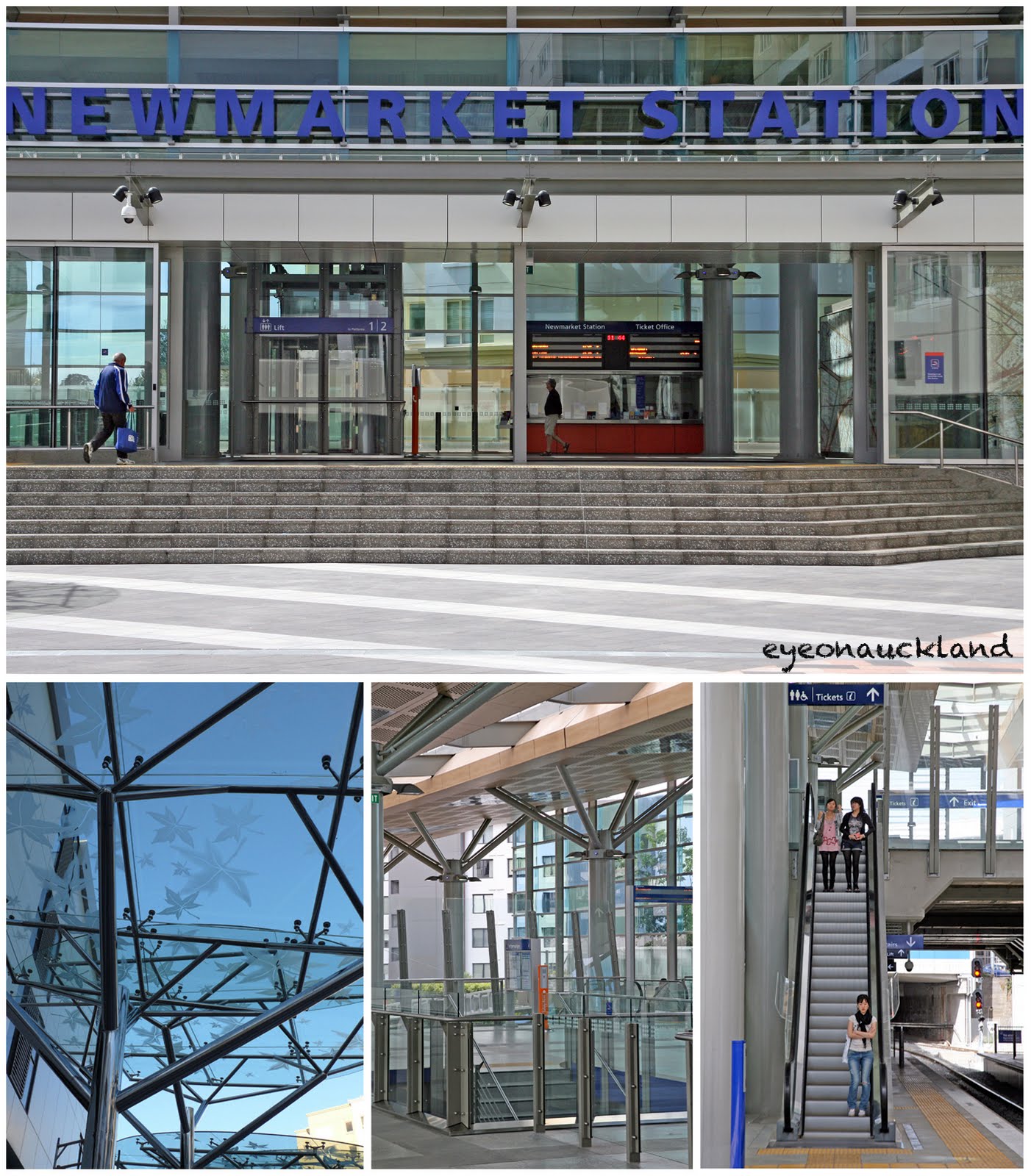 Eye on Auckland: [PROJECT] + NEWMARKET TRAIN STATION