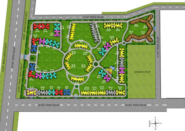 Noida Extension Information: Layout Plan