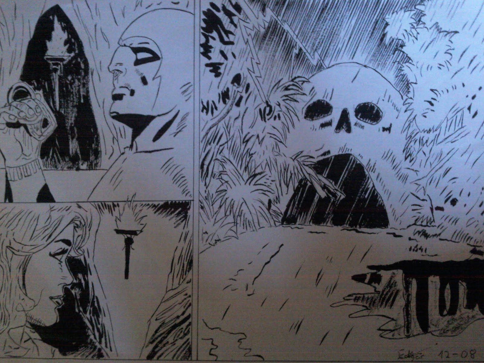 Mis dibujos: Escenas Comics