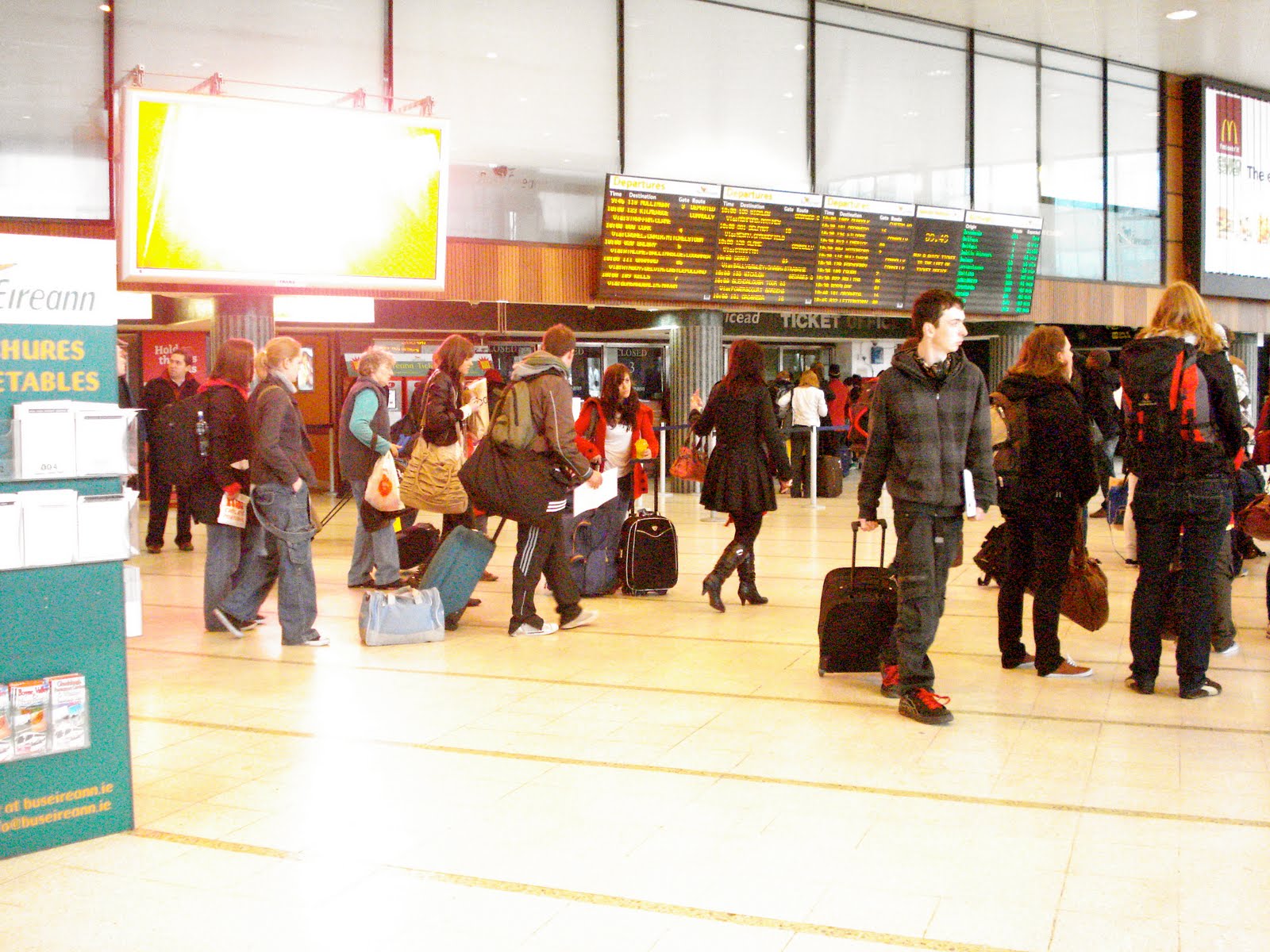 Dublin in Motion: Áras Mhic Dhiarmada, Busáras (Dublin Bus Station)