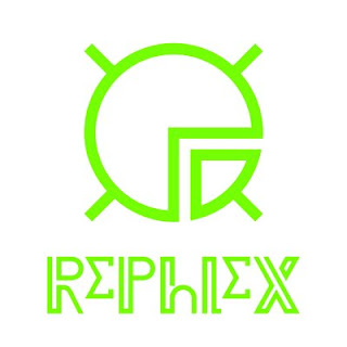 Vector logos of electronic music: Rephlex
