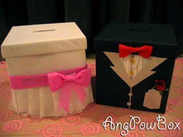 AngPowBox: Ang Pow Box (Western Style) 1 Pair - [Model No. W01]