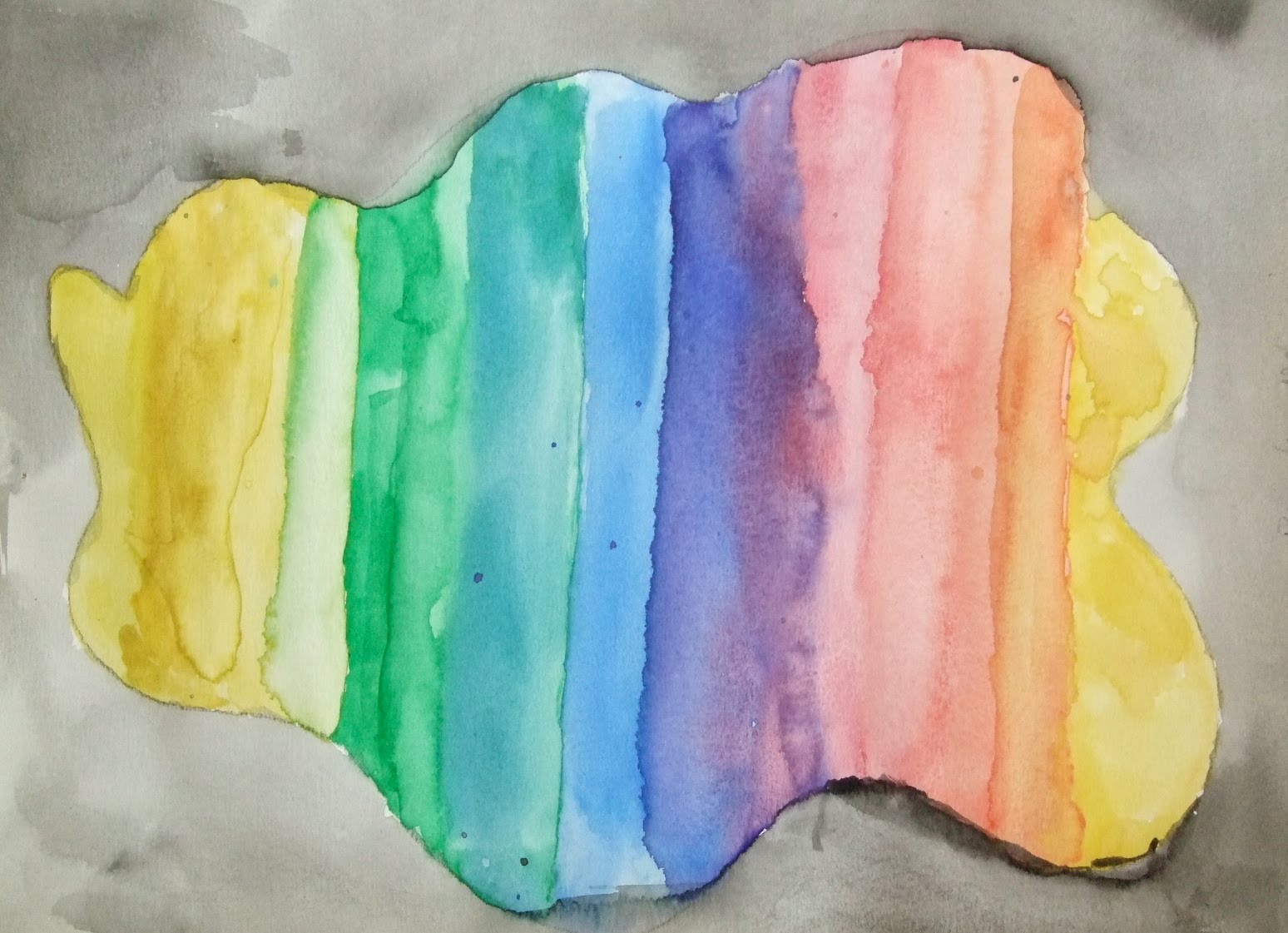 highschoolart: Color Wheel Watercolor High School Art