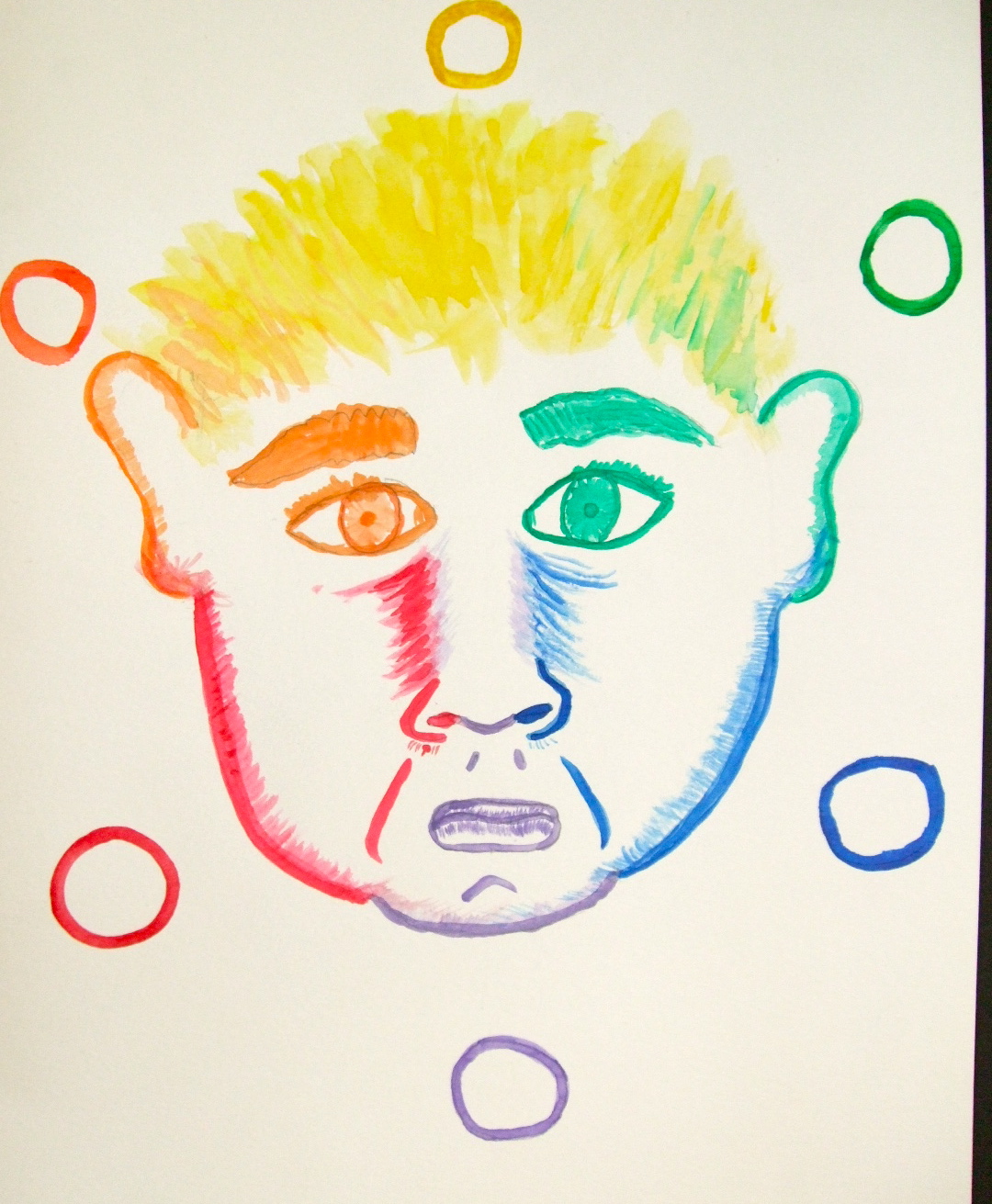 highschoolart: Color Wheel High School Art