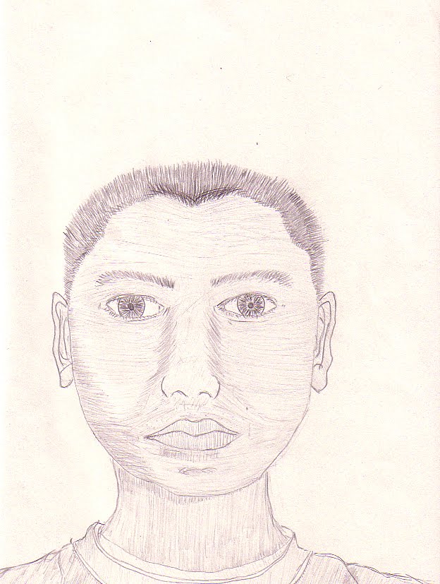 highschoolart: Pencil Self Portrait High School Art