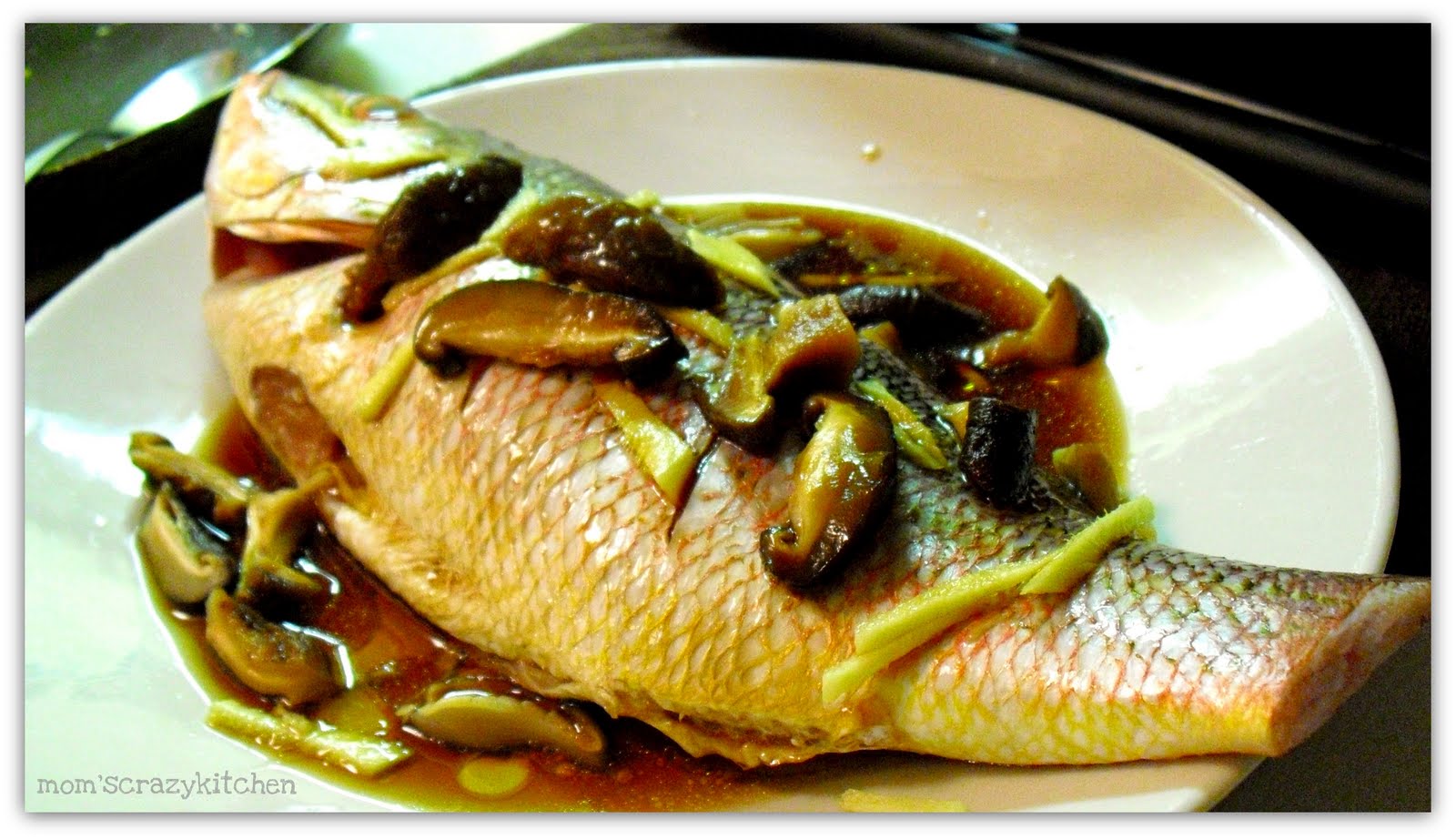 Mom's Crazy Kitchen: Steamed Fish