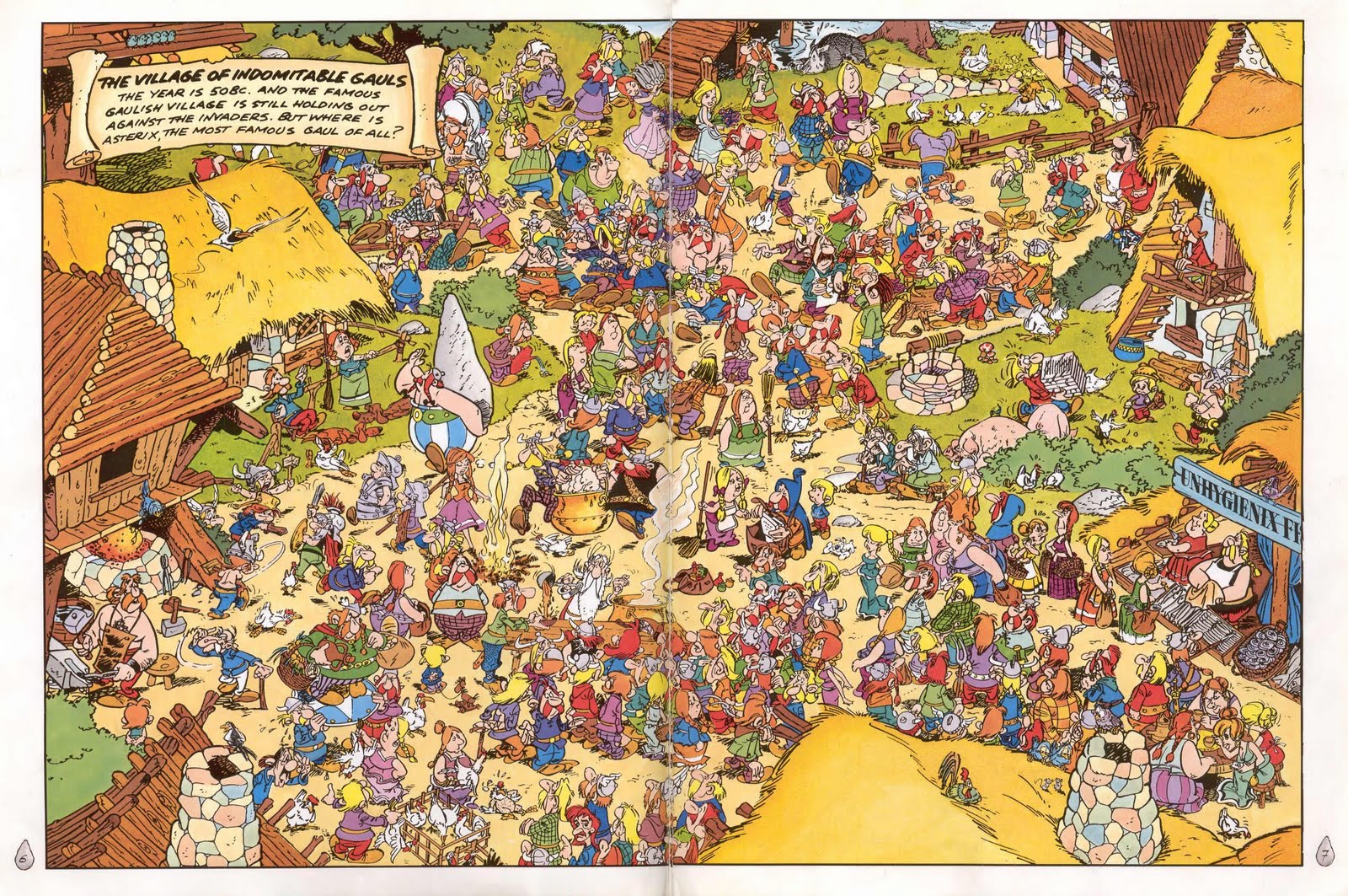 Smoking Cool Cat: Find Asterix