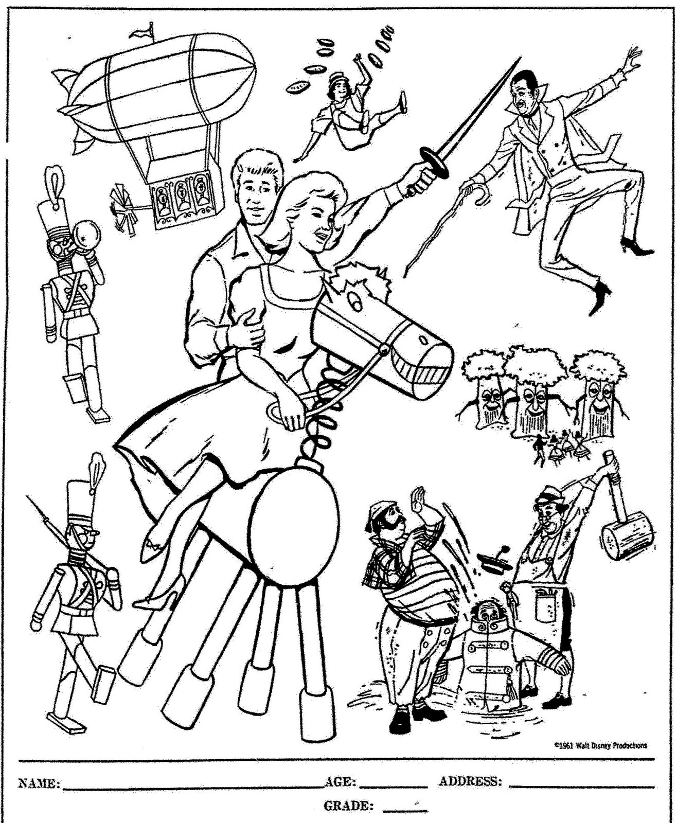 The Parent Trap Colouring Pages Sketch Coloring Page