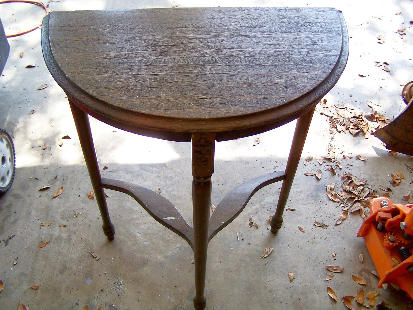 Going A Little Coastal: Two Tiny Tables