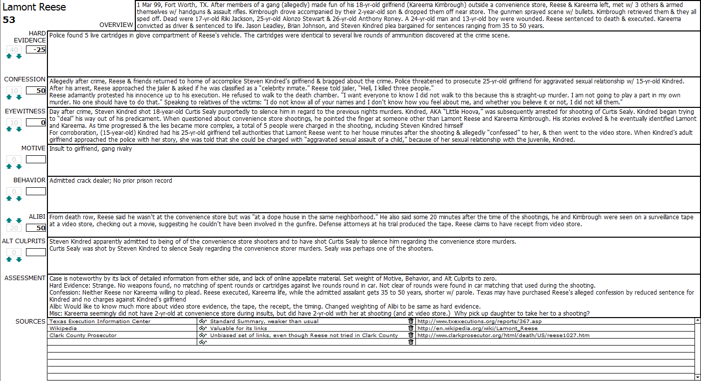 The Skeptical Juror: The Last Words of Johnny Frank Garrett