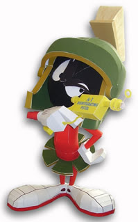 Paper Craft Arts: Marvin The Martian Papercraft