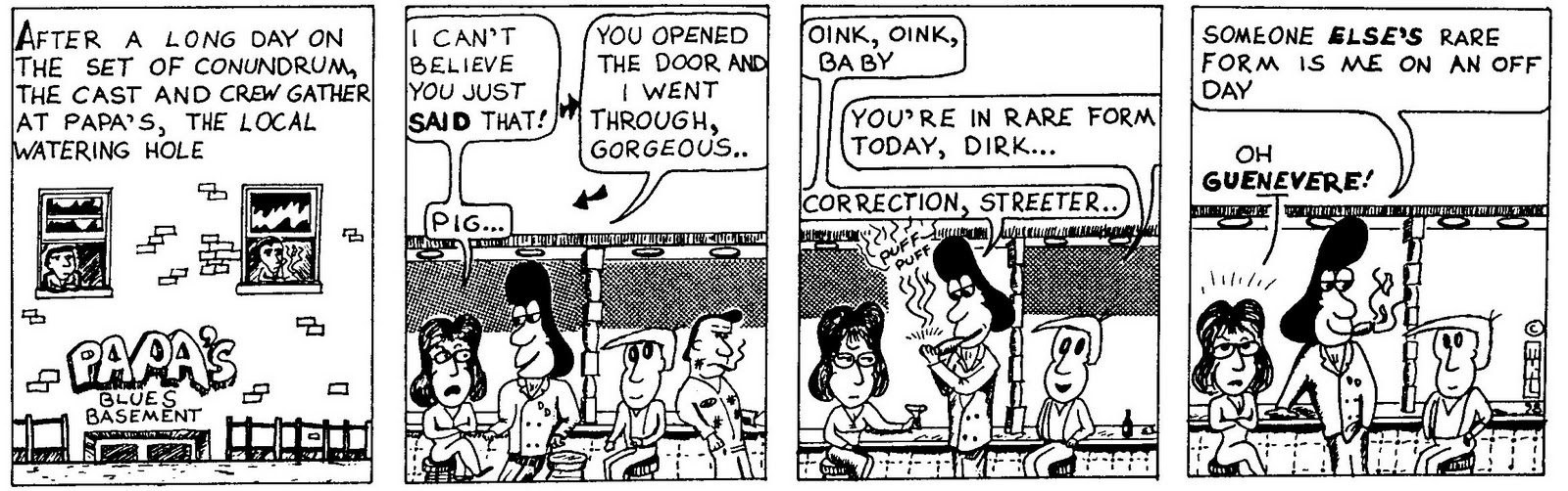 Magnum Arts: Conundrum - An Early Comic Strip
