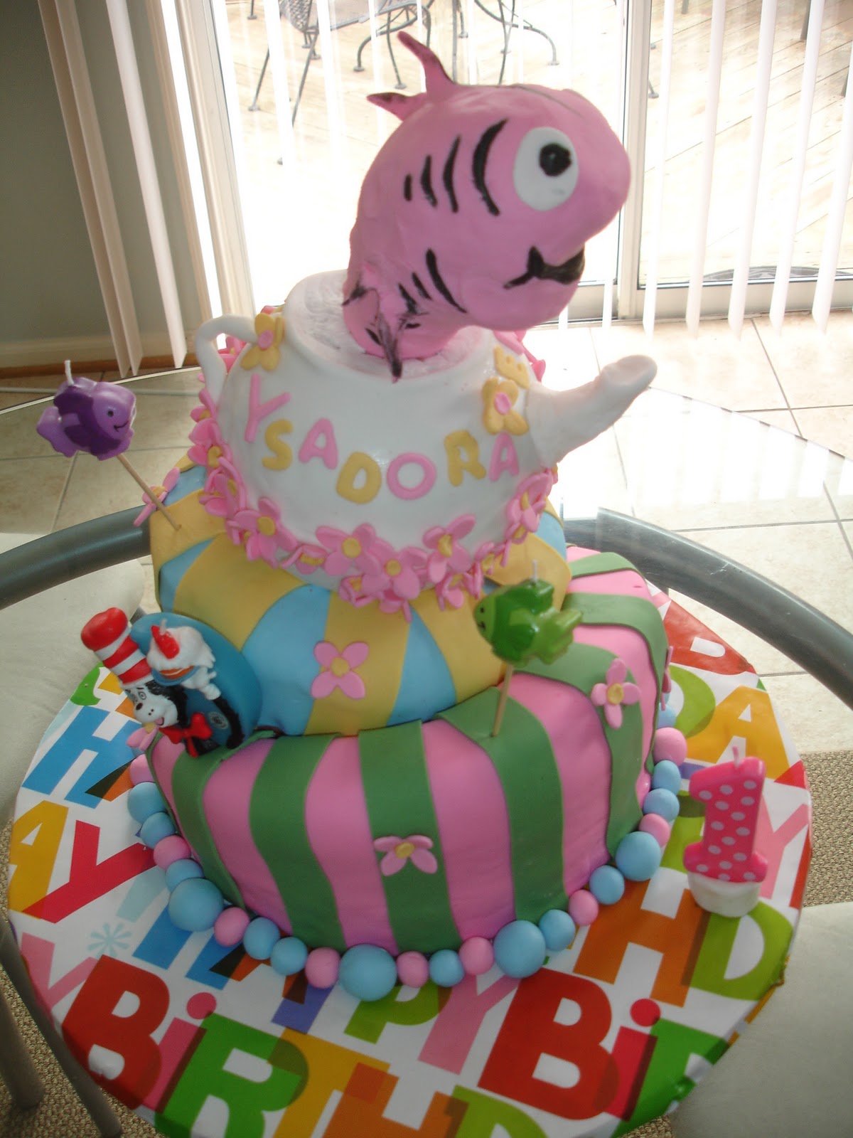 PamCakes: One fish Two fish...PINK FISH!