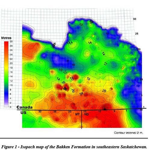 Live it, Love it, and Bleed it: Isopach Map