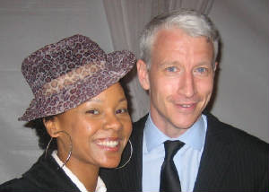 Freakspeakers: Anderson Cooper and some lucky ones...