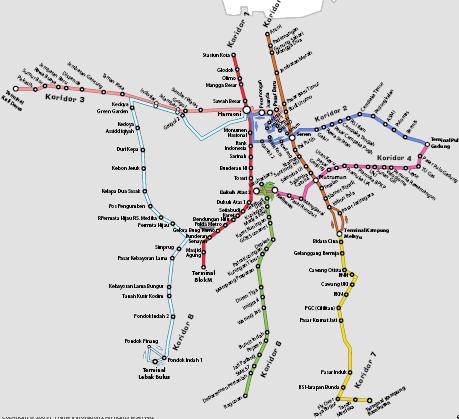 Blog Review Center: Jalur Busway Jakarta