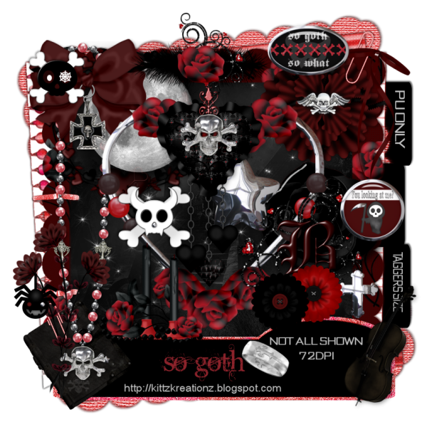 ♥KittzKreationz♥: So Goth Kit