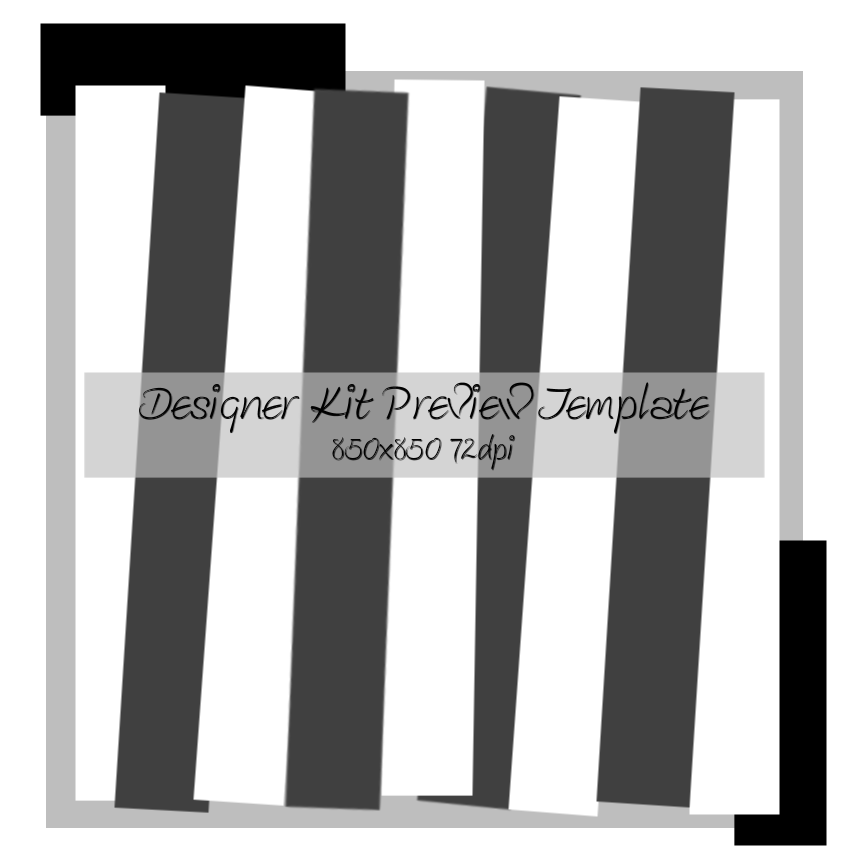 Janessa's Creations: Designer Kit Preview Templates-Freebie