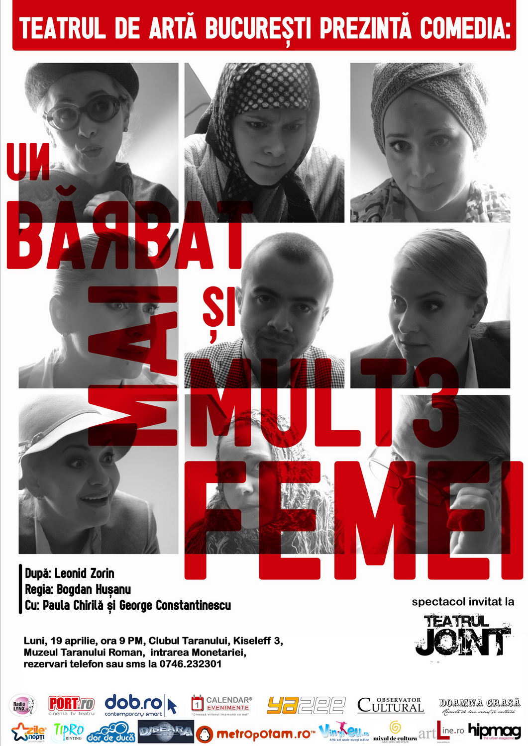 UN BARBAT SI MAI MULTE FEMEI - spectacol in premiera- 19 aprilie ...