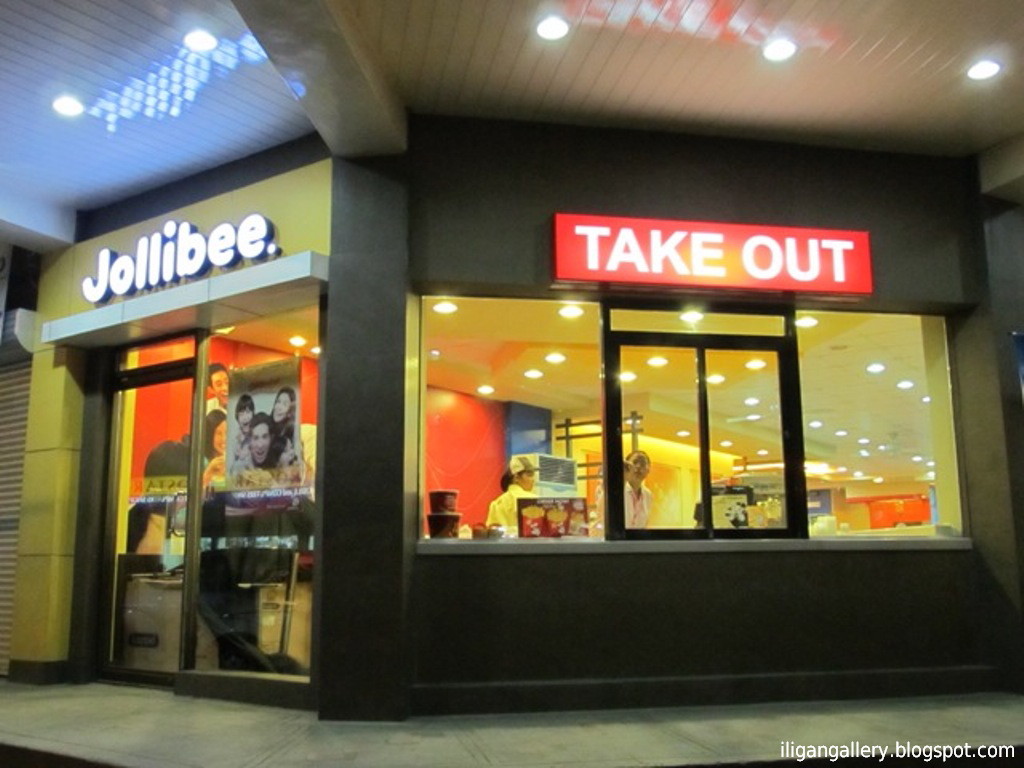 Snapshots of Iligan: Jollibee Aguinaldo : Take-Out Counter