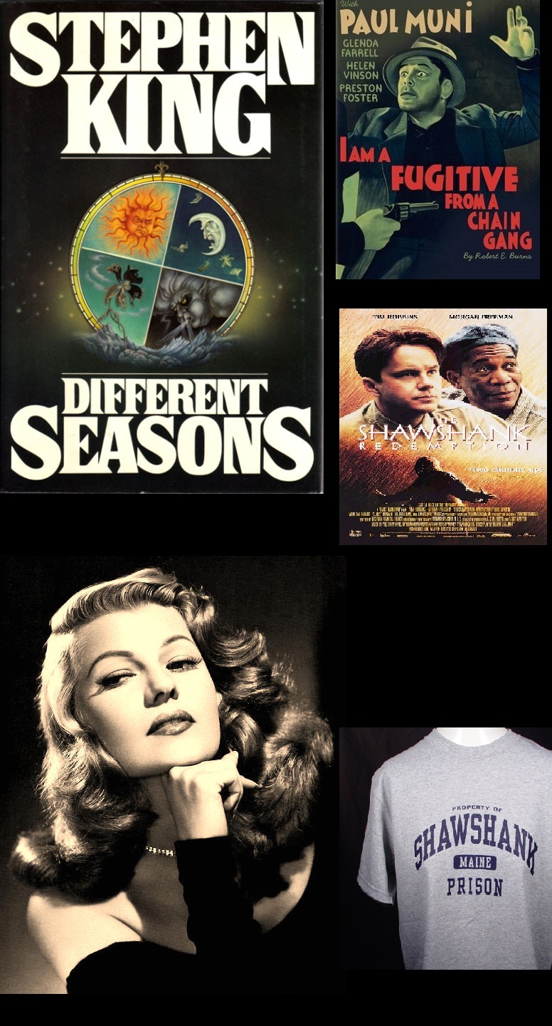 Shawshank Redemption Rita Hayworth Poster