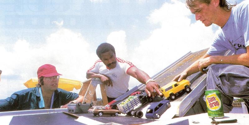 Talk Stephen King: Photo: Maximum Overdrive behind the scenes