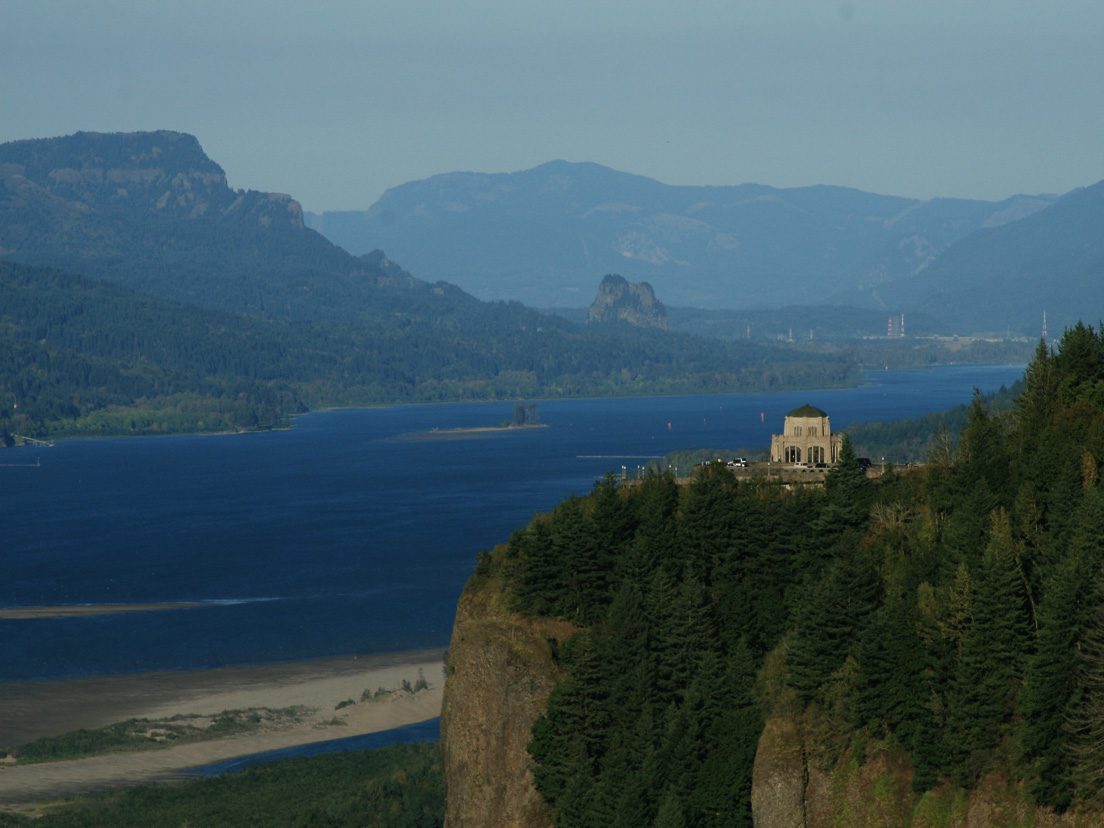 My Digital Worldview: Vista House at Crown Point