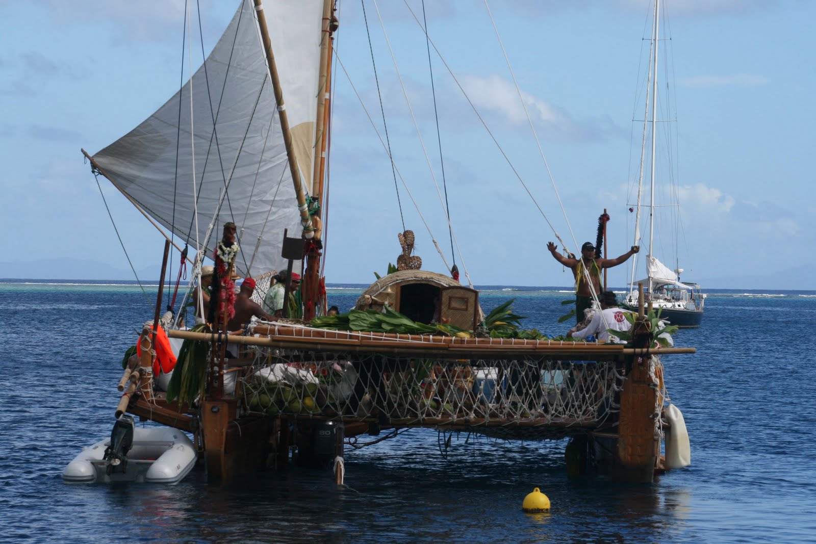 Voyage of the SV Kamaya: Upoo Tahiti Sets Sail