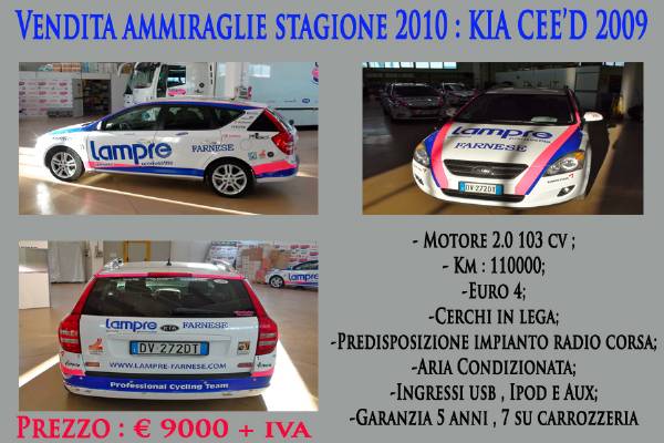ITALIAN CYCLING JOURNAL: Want to Impress Your Friends? Buy Team Lampre Car