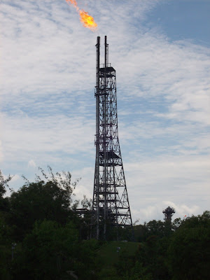 Chimneys of Malaysia: Bintulu Oil & Gas Flare Stack Chimneys