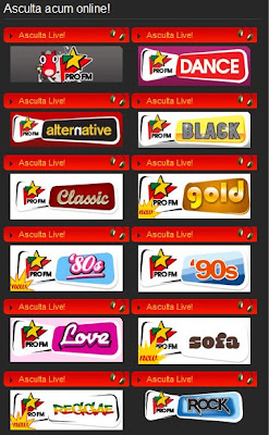 Memories Box: Web: PRO FM division | online radios