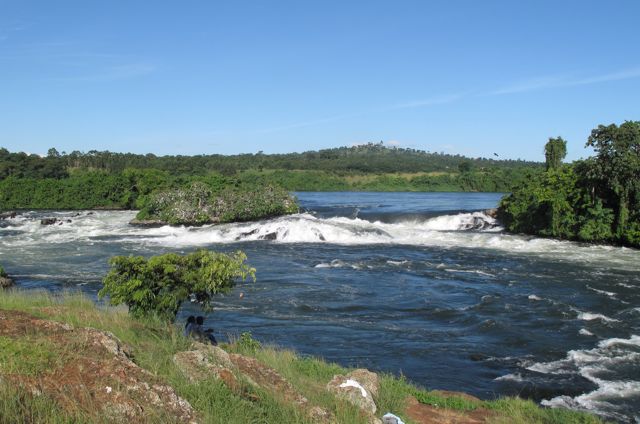 Ian and Renate in Kampala: To Jinja and the source of the Nile