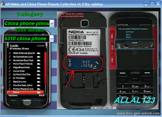 Mobile Phone Repairing: All chaina model nokia pinouts