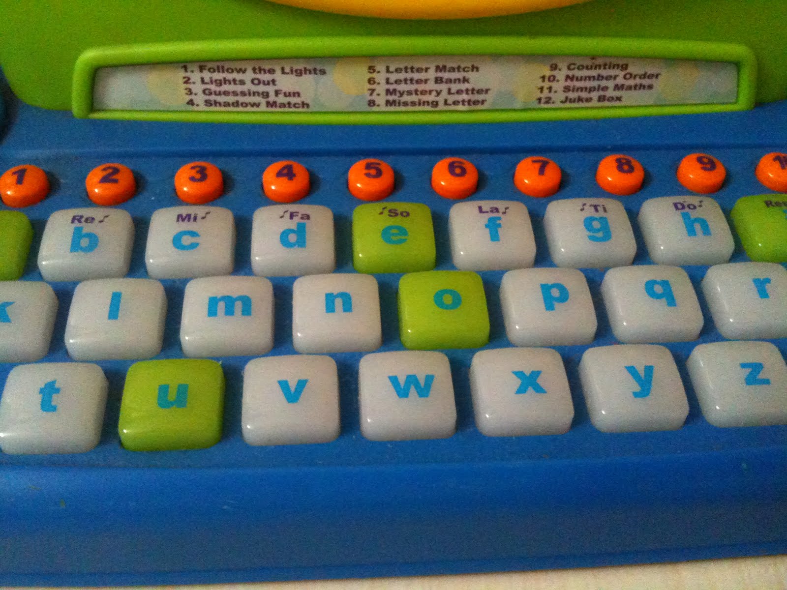 MY BABY WORLD: VTech My First Light Up Computer