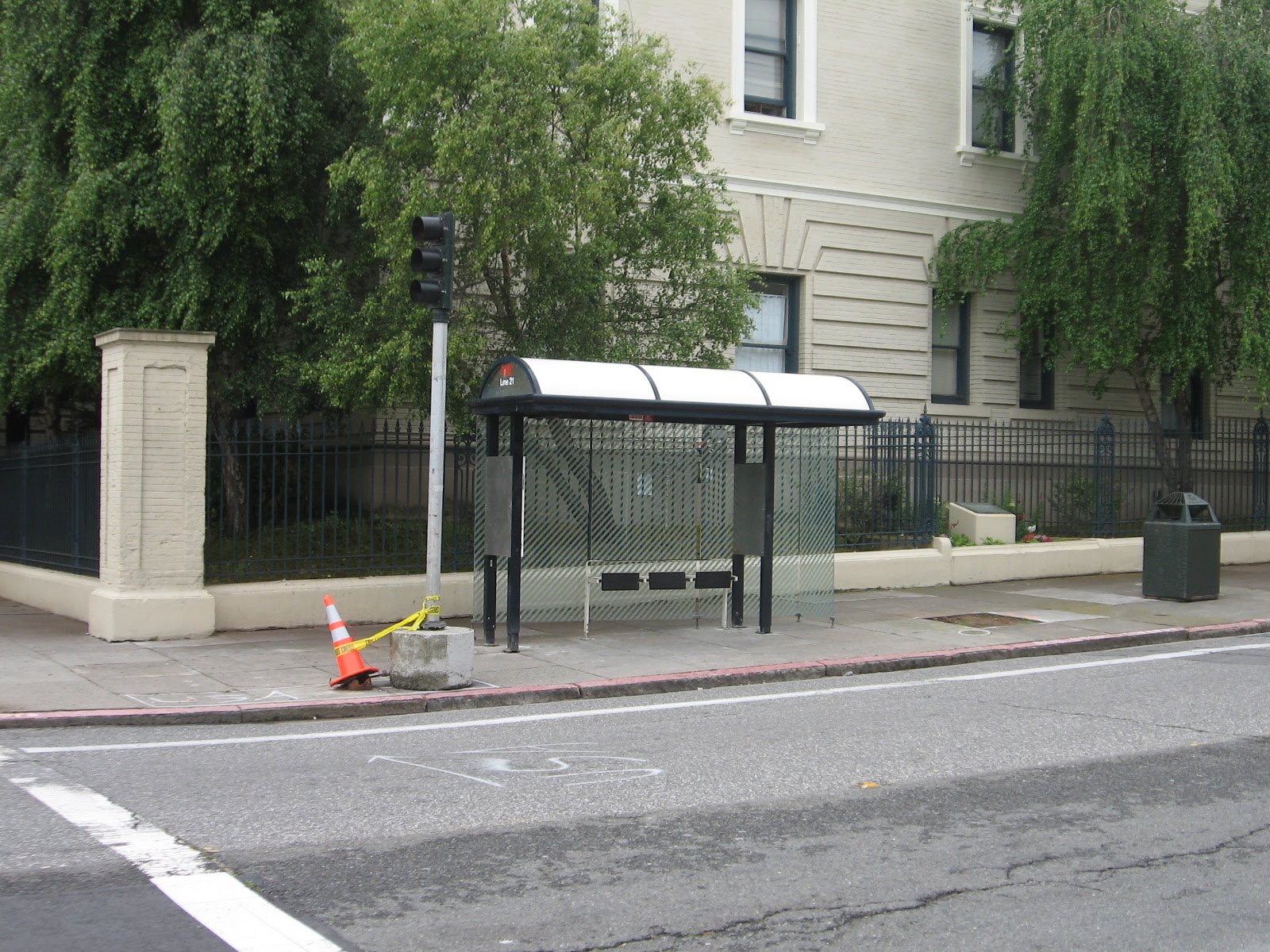 Anti-homeless bus stop bench : r/pics
